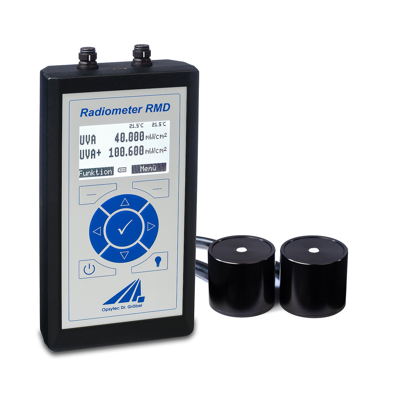 Digital UV radiometer & dose meter RMD Pro for UV irradiance and dose